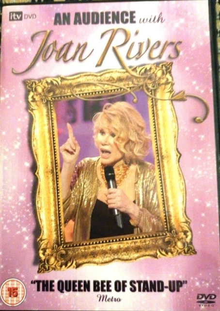 AN AUDIENCE WITH Joan Rivers Dvd Itv The Queen Bee Of Stand-Up Comedy £ ...