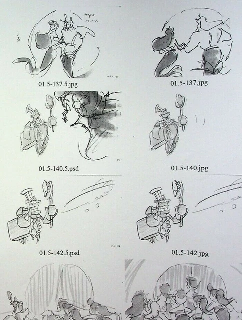 THE LITTLE MERMAID Ariel's Beginning Production Film Storyboard ...