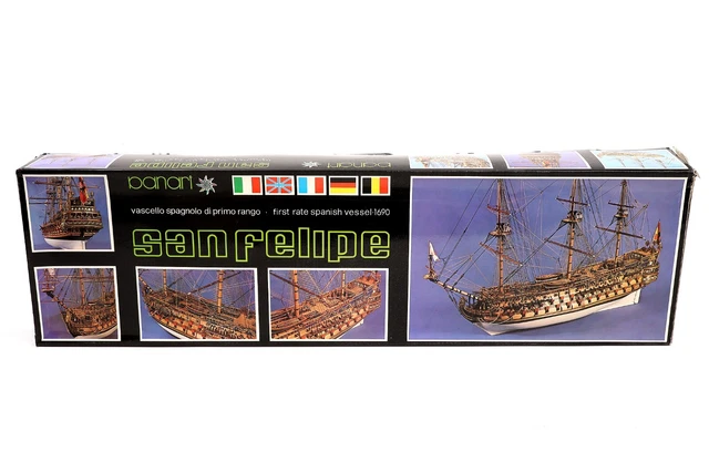 KIT D'EXPÉDITION MODÈLE Banart Mantoue San Felipe 1690 1:75 NEUF jamais ...
