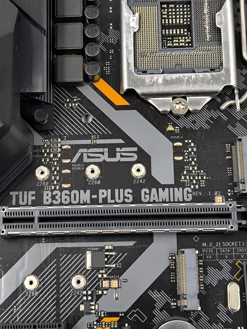 ASUS TUF B360M-PLUS Gaming Motherboard - For Parts £36.44 - PicClick UK