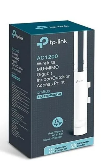 TP-LINK EAP225-OUTDOOR WIRELESS Access Point Wi-Fi Doppia Banda EUR 55 ...