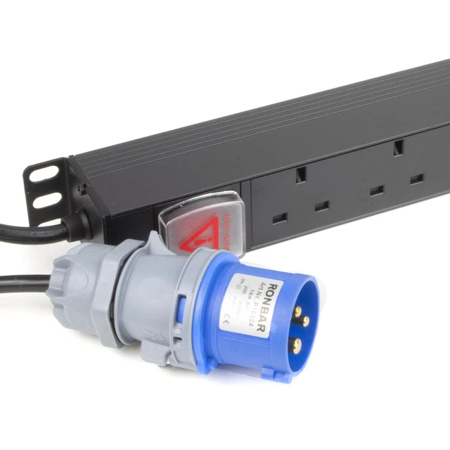 PDU UK SOCKETS with 16A Commando Power Distribution Units Vertical 8/10 ...
