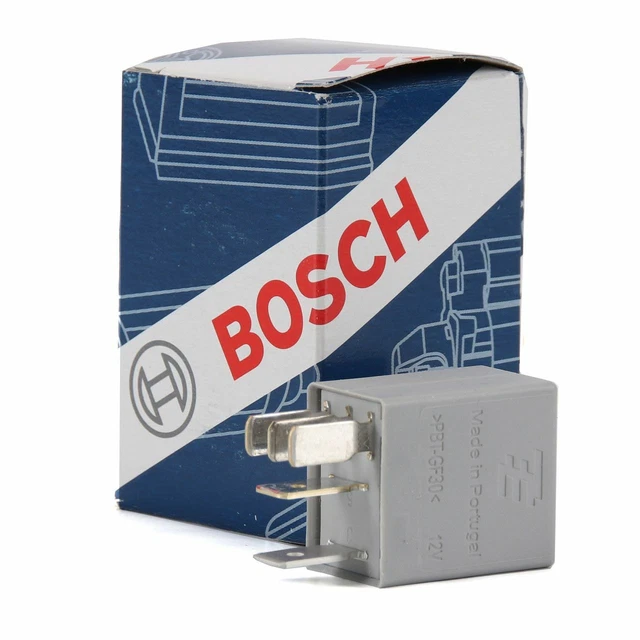 BOSCH 0332207304 RELAIS Arbeitsstrom Schalter Hupe Horn 20 A 12 V 5 ...