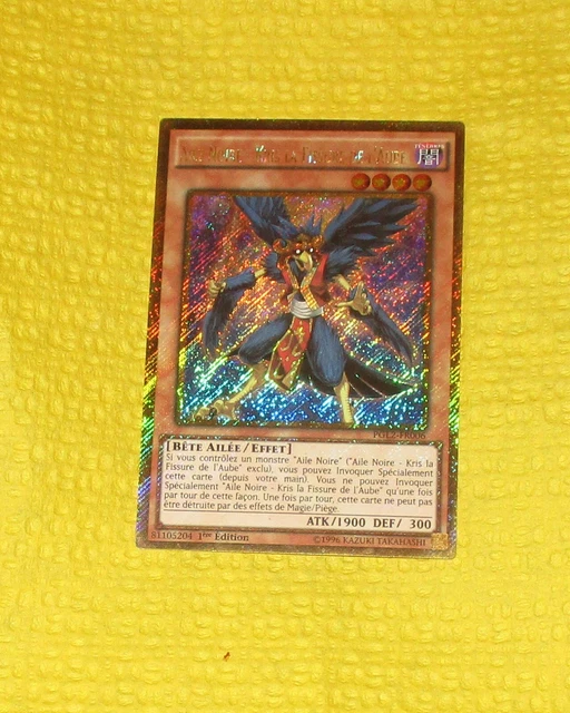 CARTE YU-GI-OH! - Aile Noire Kris la Fissure de l'Aube - PGL2 FR006 EUR ... CARTE YU-GI-OH! - Aile Noire Kris la Fissure de l'Aube - PGL2 FR006 EUR ...