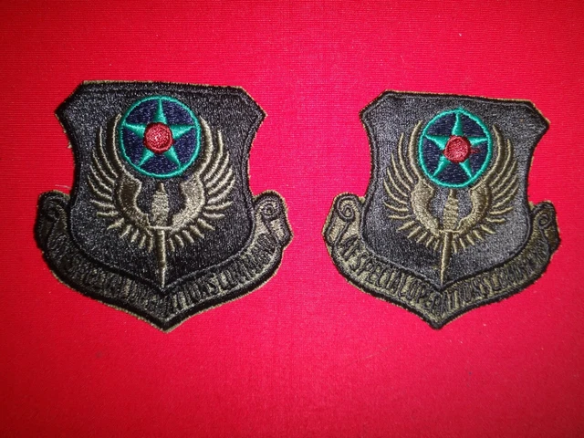 SET OF 2 US Air Force Special Operations Command (AFSOC) Patches $14.34 ...