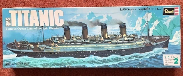 REVELL MODEL KITS. 05215 RMS Titanic 1:570th scale £10.00 - PicClick UK