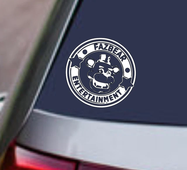 FNAF FIVE NIGHTS at Freddys Decal sticker Car Laptop Waterproof Gamer ...