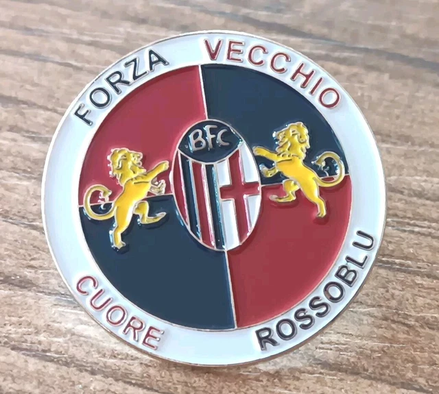 SPILLA PINS DISTINTIVO Stemma Simbolo Badge Logo Crest Ultras Bologna C ...
