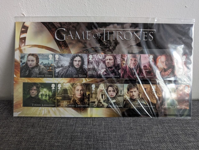 GAME OF THRONES Official Stamps -sealed. 1st Class. £10.00 - PicClick UK