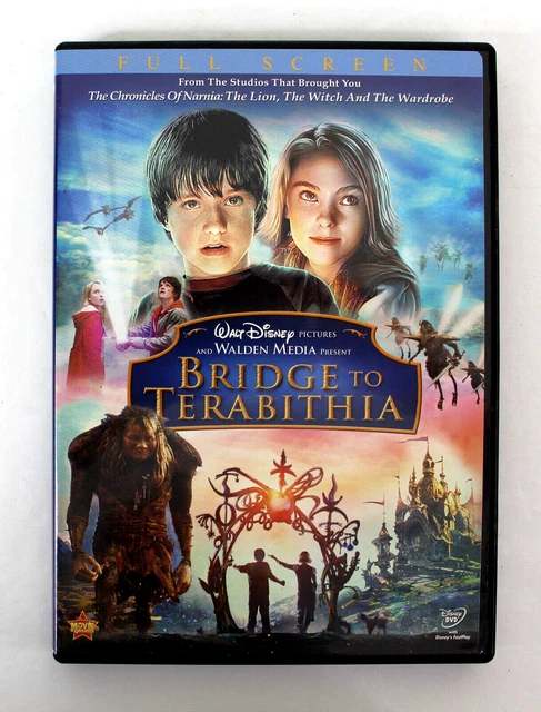BRIDGE TO TERABITHIA DVD Walt Disney 2007 Full Screen $7.88 - PicClick CA