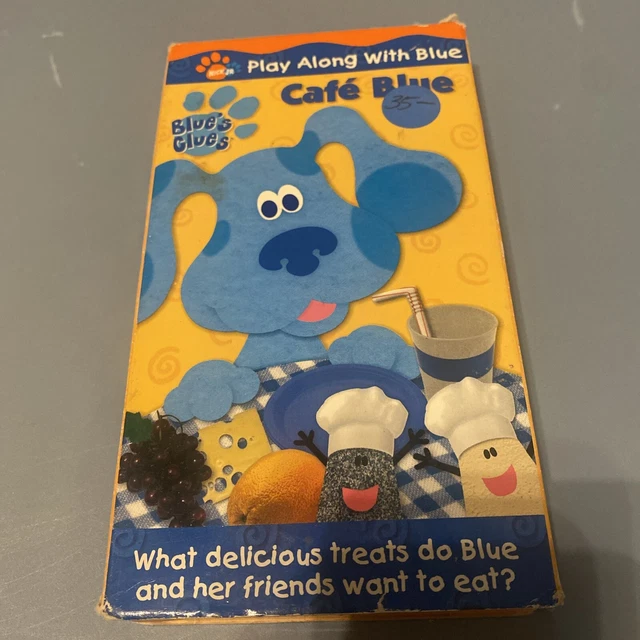 BLUES CLUES - Cafe Blue (VHS, 2001) £9.43 - PicClick UK
