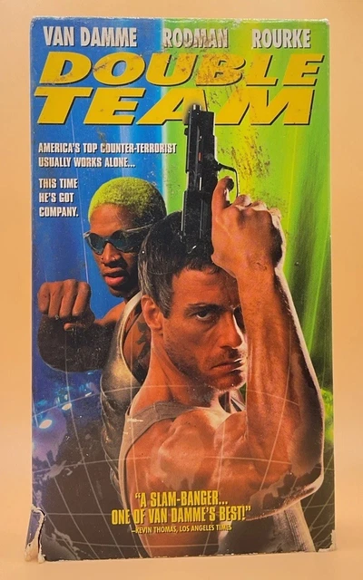 DOUBLE TEAM VHS 1997 Van Damme Dennis Rodman **Buy 2 Get 1 Free** £4.95 ...