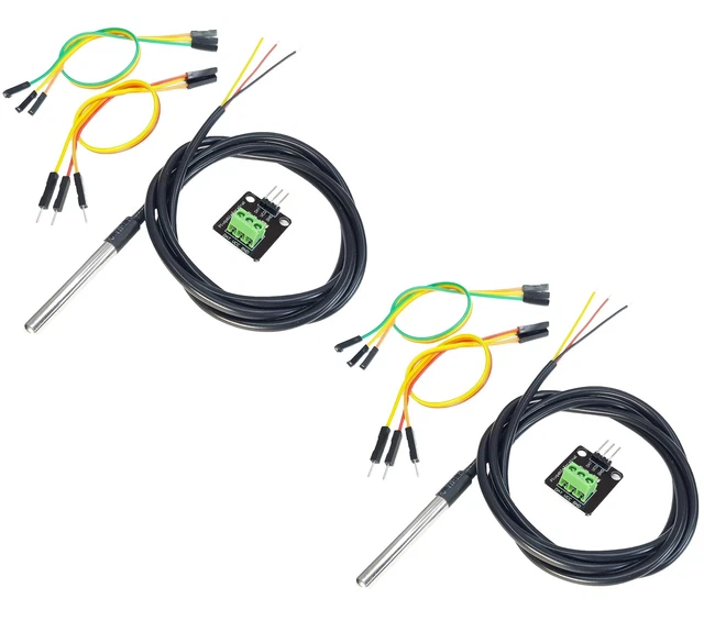 DIYABLES DS18B20 TEMPERATURE Sensor for Arduino, ESP32, ESP8266 ...
