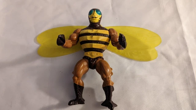 VINTAGE 1983 MATTEL Buzz Off Figure He-Man Masters of The Universe MOTU ...