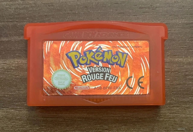 POKEMON ROUGE FEU Game Boy Advance Nintendo EUR 95,00 - PicClick FR
