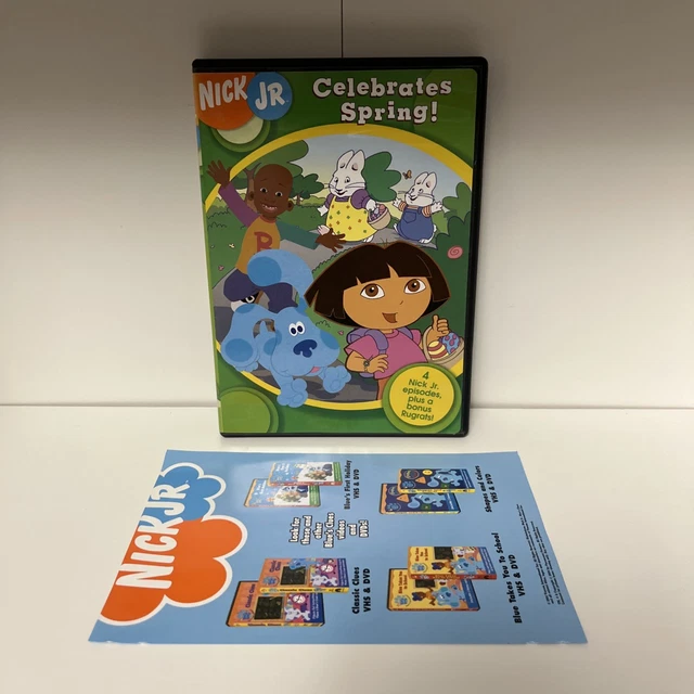 NICK JR CELEBRATES Spring! DVD+Insert Paper Good Condition DVD ...