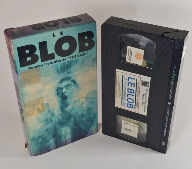 LE BLOB (THE Blob) VHS French VF NTSC 1988 Horror Thriller Alien Cult $79.99 - PicClick CA