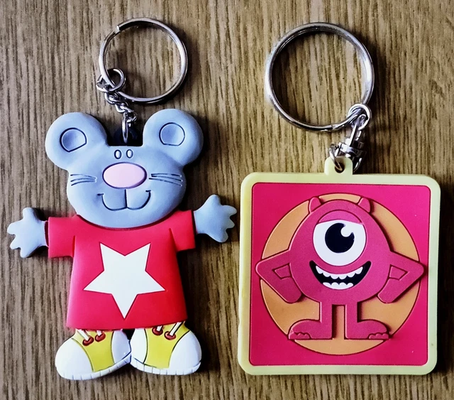 PORTACHIAVI MONSTERS INC. Gadget Walt Disney 2001 + Portachiavi Topo ...