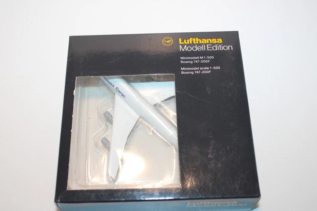 HERPA WINGS 1:500 Flugzeug 516006 Boeing 747-200F Lufthansa Cargo Mod Edit OVP EUR 28,00 ...