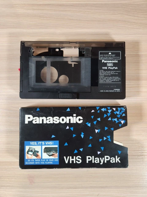 PANASONIC VHS PLAYPAK VHS-C to VHS Motorized VHS Cassette Adapter $40.66 - PicClick CA