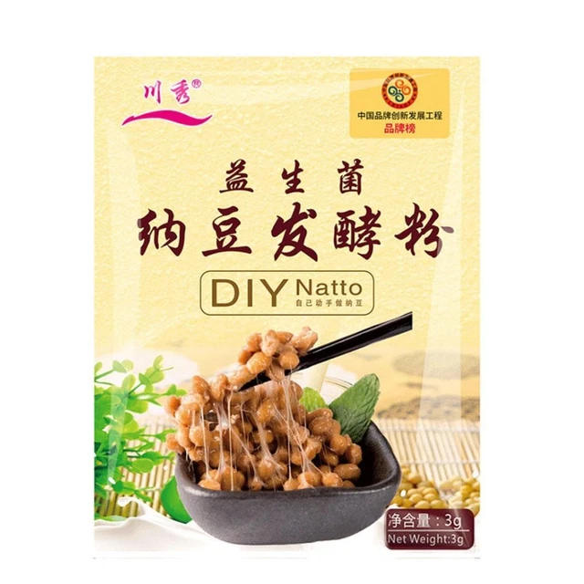 NATTO FERMENTED SOYBEAN Powder Freeze-Dried Natto Powder Prebiotic DNH ...