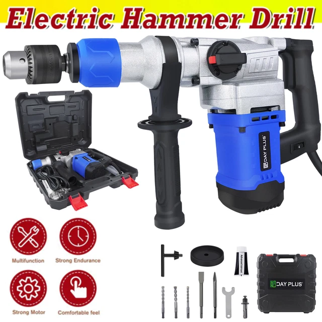 BRUSHLESS ROTARY SDS Hammer Drill Concrete Tile Breaker Demolition ...