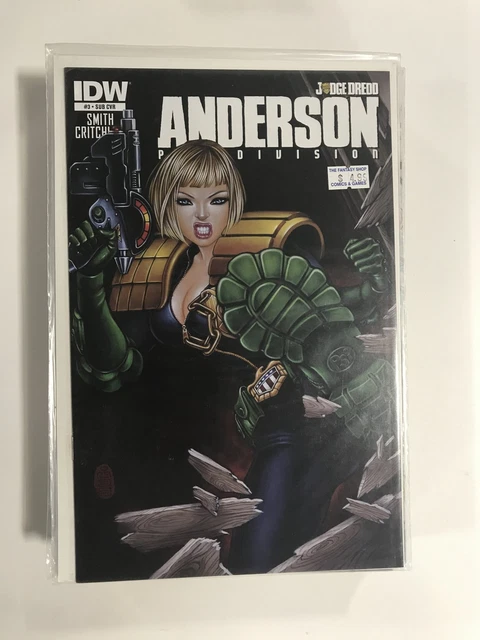 JUDGE DREDD : Anderson, Psi-Division #3 couverture B (2014) NM3B105 ...