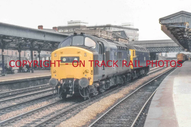 UK RAILWAY PHOTOGRAPH Of Class 37 37207. Rm37-2407 £1.70 - PicClick UK