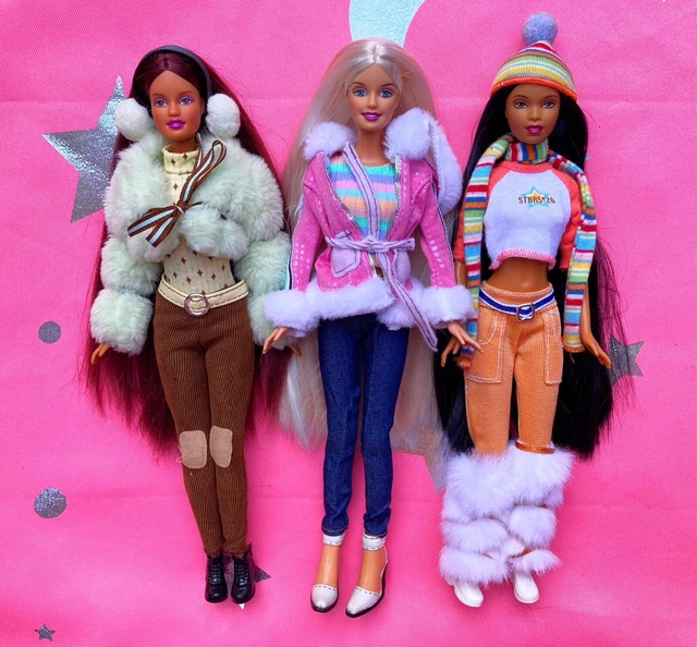 BARBIE TERESA CHRISTIE Stylin Hair 2002 Set My Scene Chillin Out ...