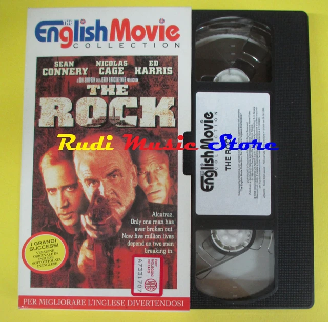 FILM*VHS THE ROCK english movie collection CONNERY CAGE HARRIS 1998 ...