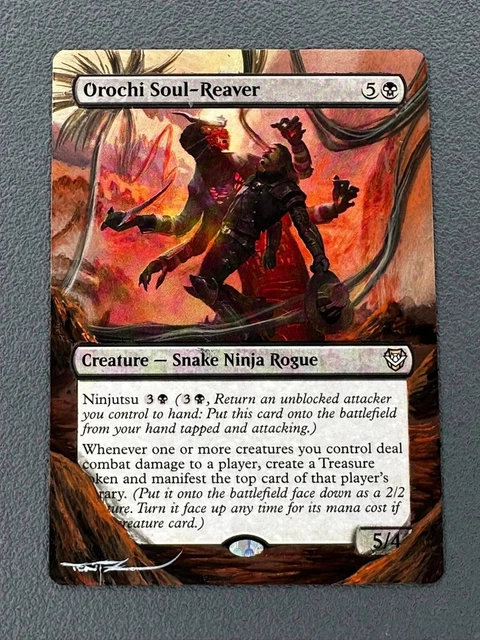 OROCHI SOUL-REAVER MTG Outlaw Thunder Junction Tentz Arte Alterata ...