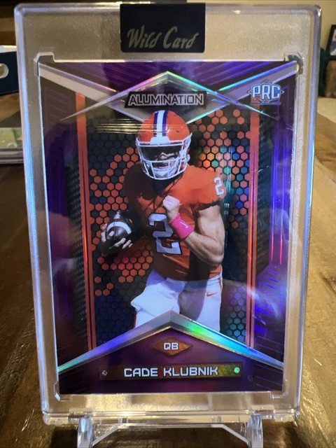 2023 WILD CARD Alumination - Cade Klubnik - Violet Arc-en-ciel - 37/50 ...