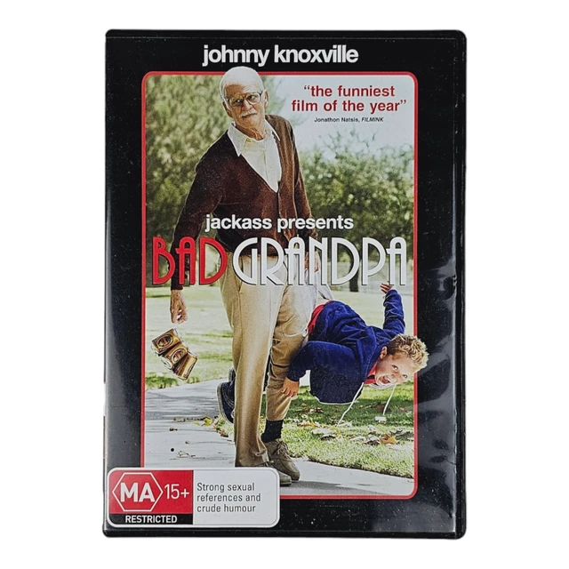 Jackass Presents Bad Grandpa Dvd 2013 Very Good Free Post Region 4 595 Picclick Au