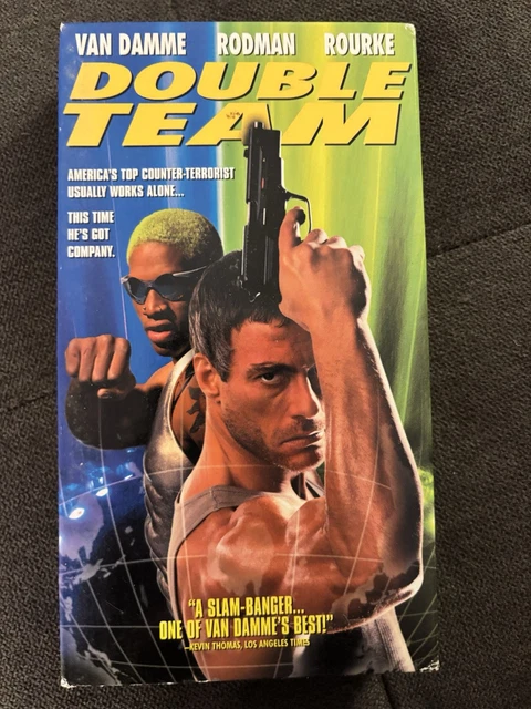 DOUBLE TEAM VHS Tape Jean-Claude Van Damme Dennis Rodman V7 £9.30 - PicClick UK