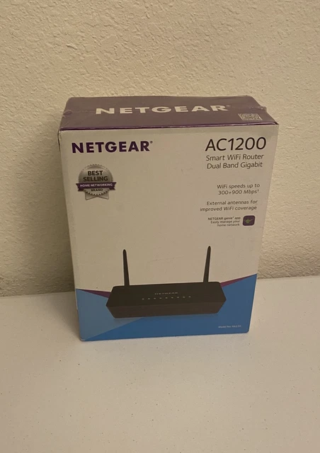 NETGEAR AC1200 R6220-100NAS Smart Wi-Fi Router New Sealed $46.74 - PicClick