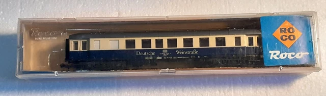 ROCO 02274E N Gauge - Db Coach 50 80 89 Deutsche Weinstrasse Blue/Cream ...