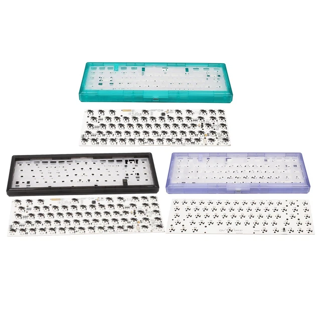 67-KEY MECHANICAL KEYBOARD DIY Kit Wired Hot Swap Keyboard Kit RGB ...