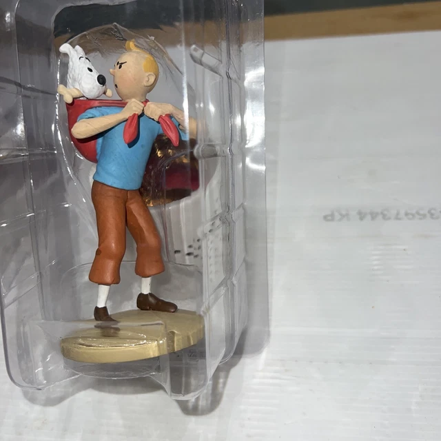 FIGURINE TINTIN - La Collection Officielle - Tintin Ramene Milou - N ...