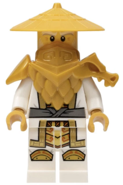 LEGO NINJAGO MINIFIGURE Wu Sensei njo784a New From Set 71775 £11.95 ...