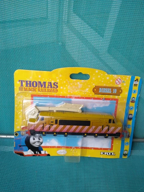 THOMAS THE TANK Engine & Friends red Diesel 10 Sodor Ertl Toy Train ...