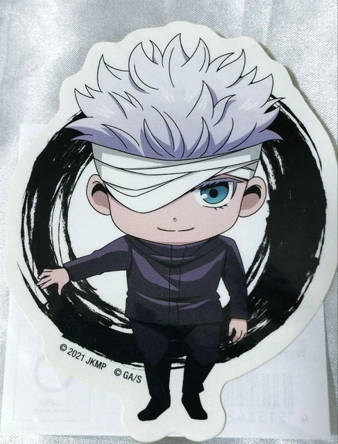 GOJO SATORU STICKER Jujutsu Kaisen Seal Die Cut Great Exchange ...
