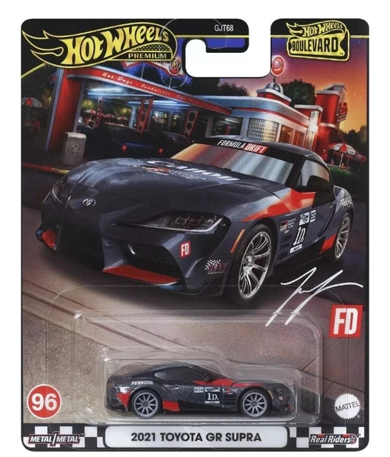 HOT WHEELS PREMIUM 2021 TOYOTA GR SUPRA FORMULA DRIFT PENZOIL BOULEVARD ...