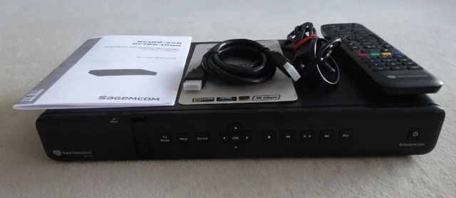 *NEU* KABEL DEUTSCHLAND Sagemcom RCI88-1000 KDG Receiver/Recorder EUR ...