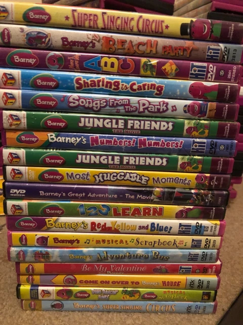 BARNEY DVD LOT Hit Entertainment 48 DVDs $145.87 - PicClick CA