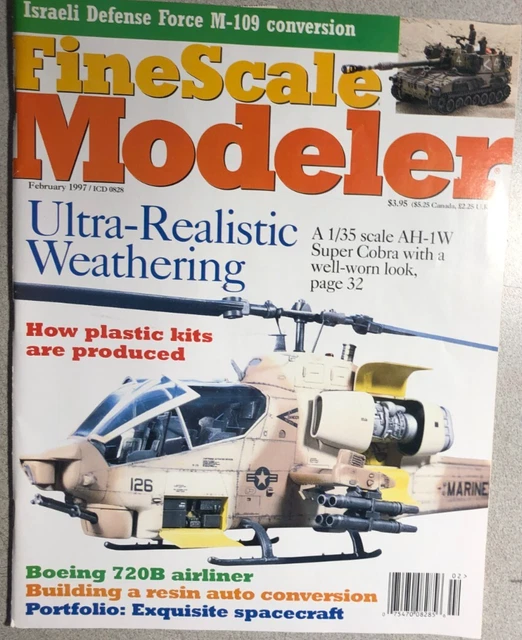 FINESCALE MODELER MAGAZINE January 1997 military modeling 1950's ...