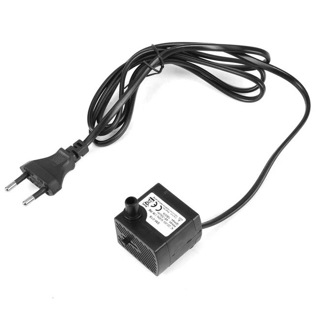 SUBMERSIBLE DESIGN MINI Water Pump Ultra Quiet Pump Aquarium $17.76 ...