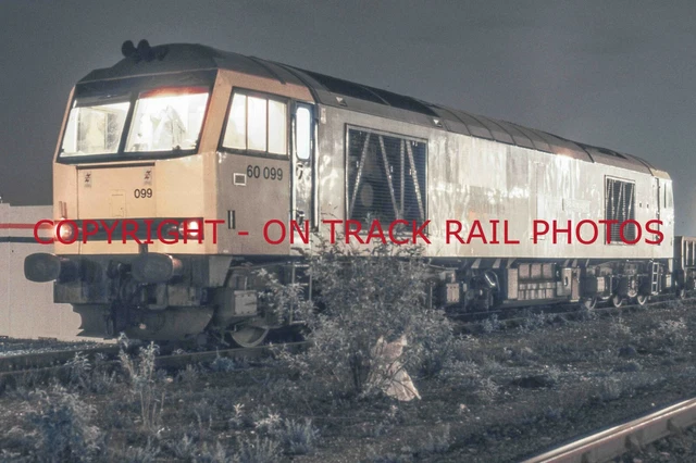 UK RAILWAY PHOTOGRAPH Of Class 60 60099. Rm60-793 £1.70 - PicClick UK