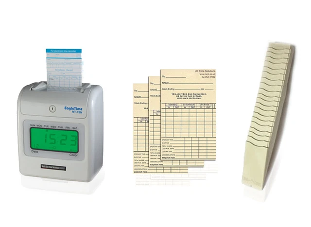 TIME RECORDER - Clocking Machine - Model NT75N £187.81 - PicClick UK