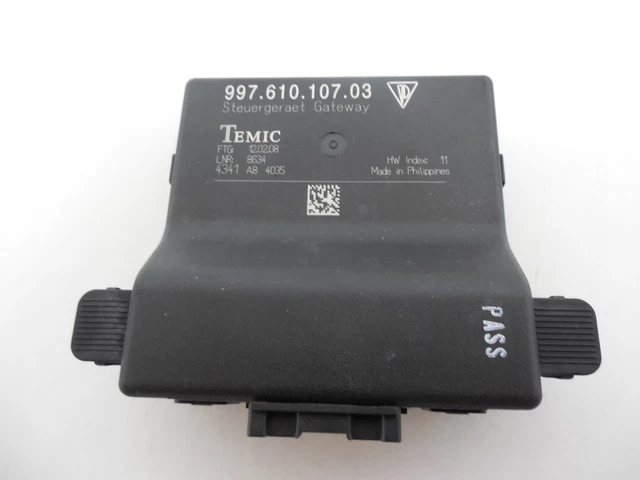TOP+ORIG. PORSCHE 911 997 987 Boxster Cayman Steuergeraet Gateway £33. ...