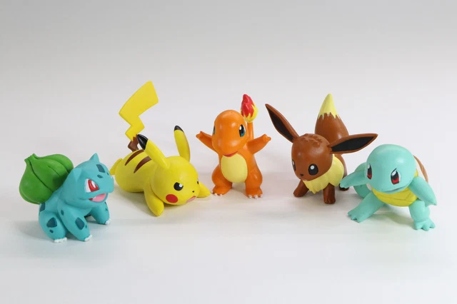 POKEMON TOMY ORGINALS Nintendo Bundle Figures x 5 Rare Vintage ...